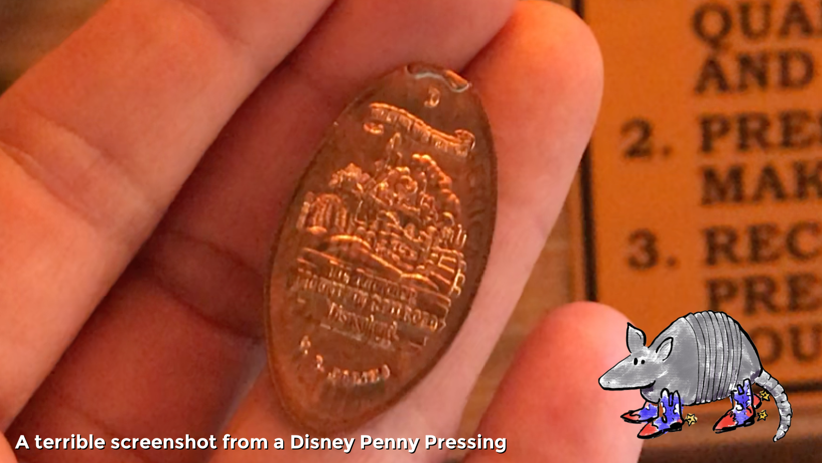 Disney World Pressed Coins: A Quest for Squished Souvenirs - Texans Touring
